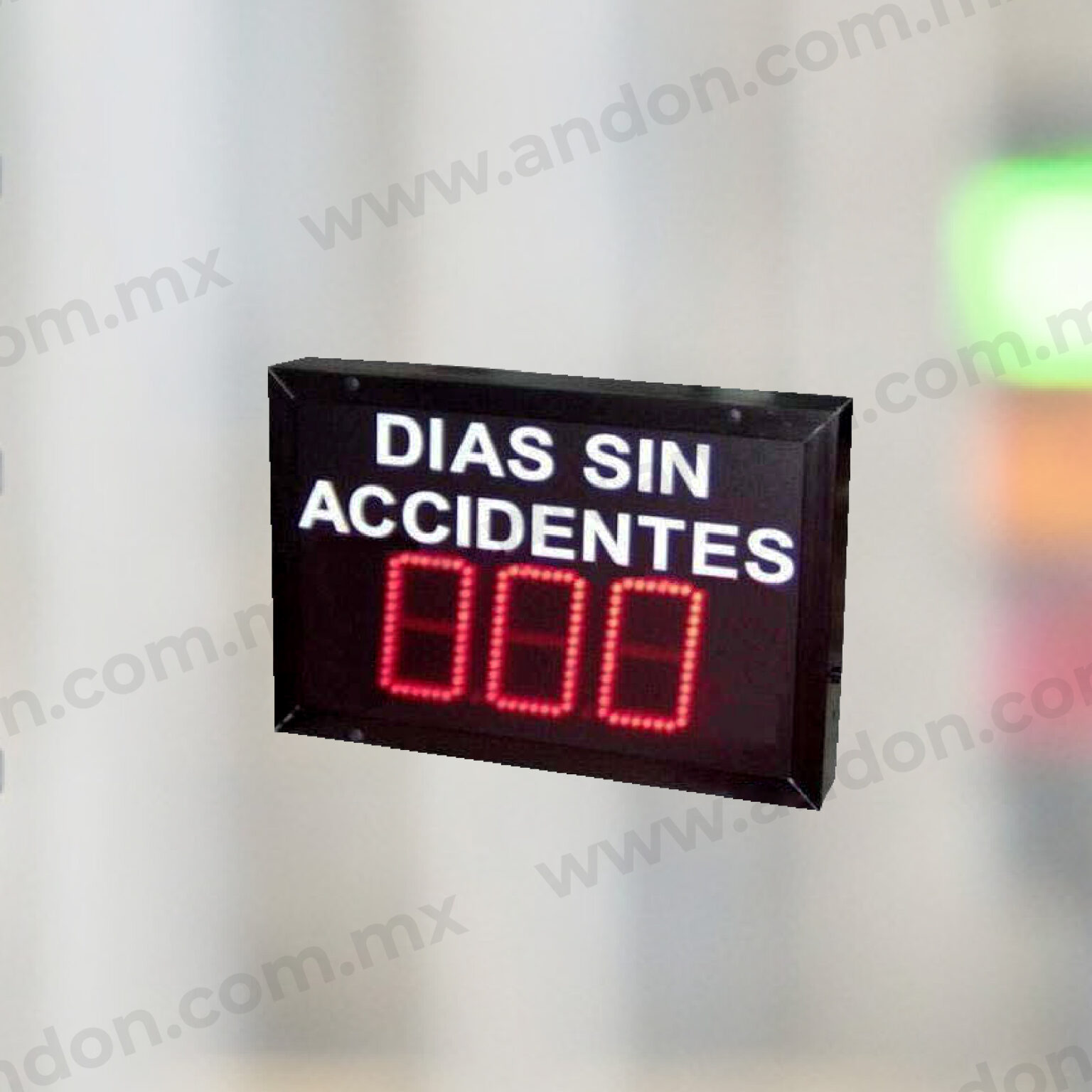 Días Sin Accidentes - Andon | Herramientas Lean en México y LATAM