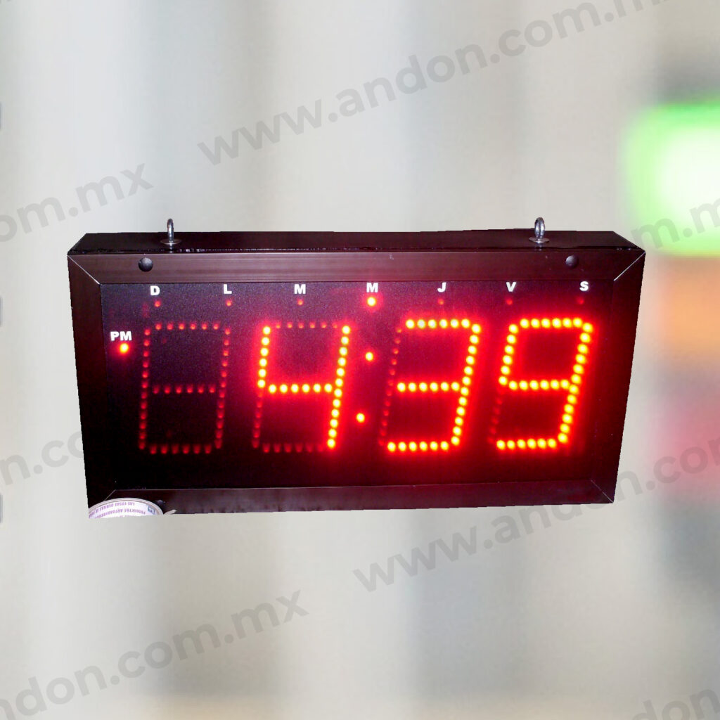 Relojes - Andon | Herramientas Lean en México y LATAM