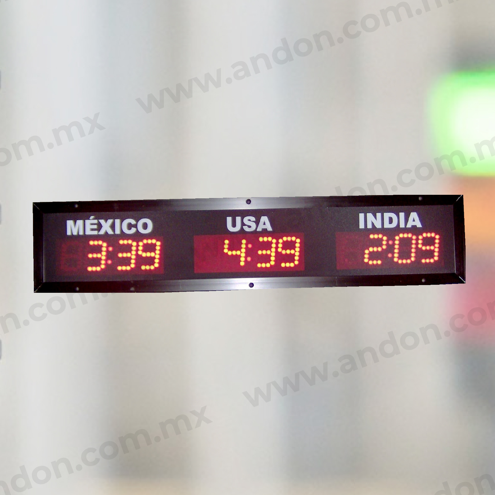 Timers - Andon | Herramientas Lean en México y LATAM